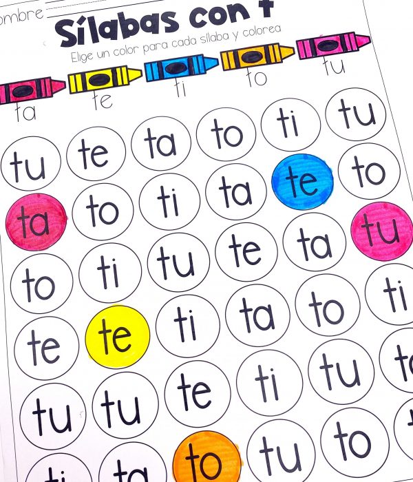 11 formas de practicar sílabas - Jorja's Dual Language Classroom