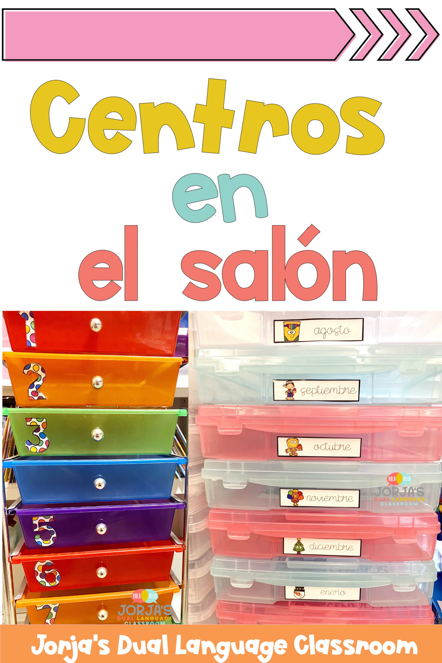 Centros de lectura (parte 1) - Jorja's Dual Language Classroom