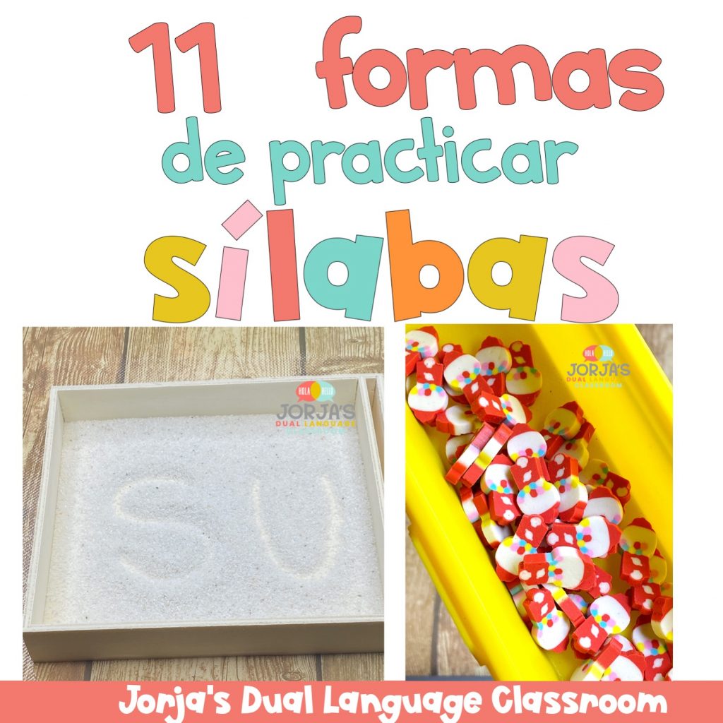 Sílabas Archives - Jorja's Dual Language Classroom