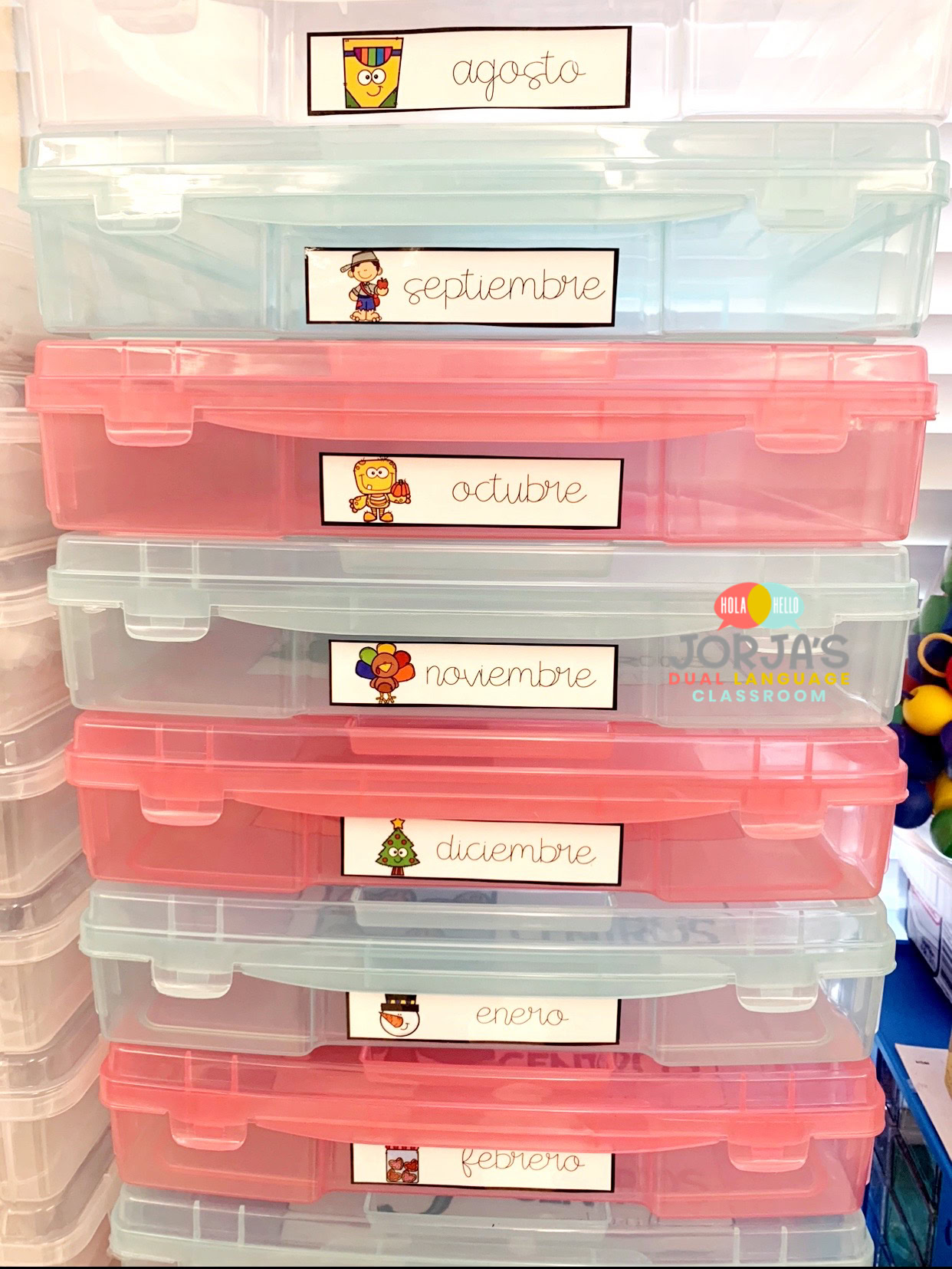 Centros de lectura (parte 1) - Jorja's Dual Language Classroom