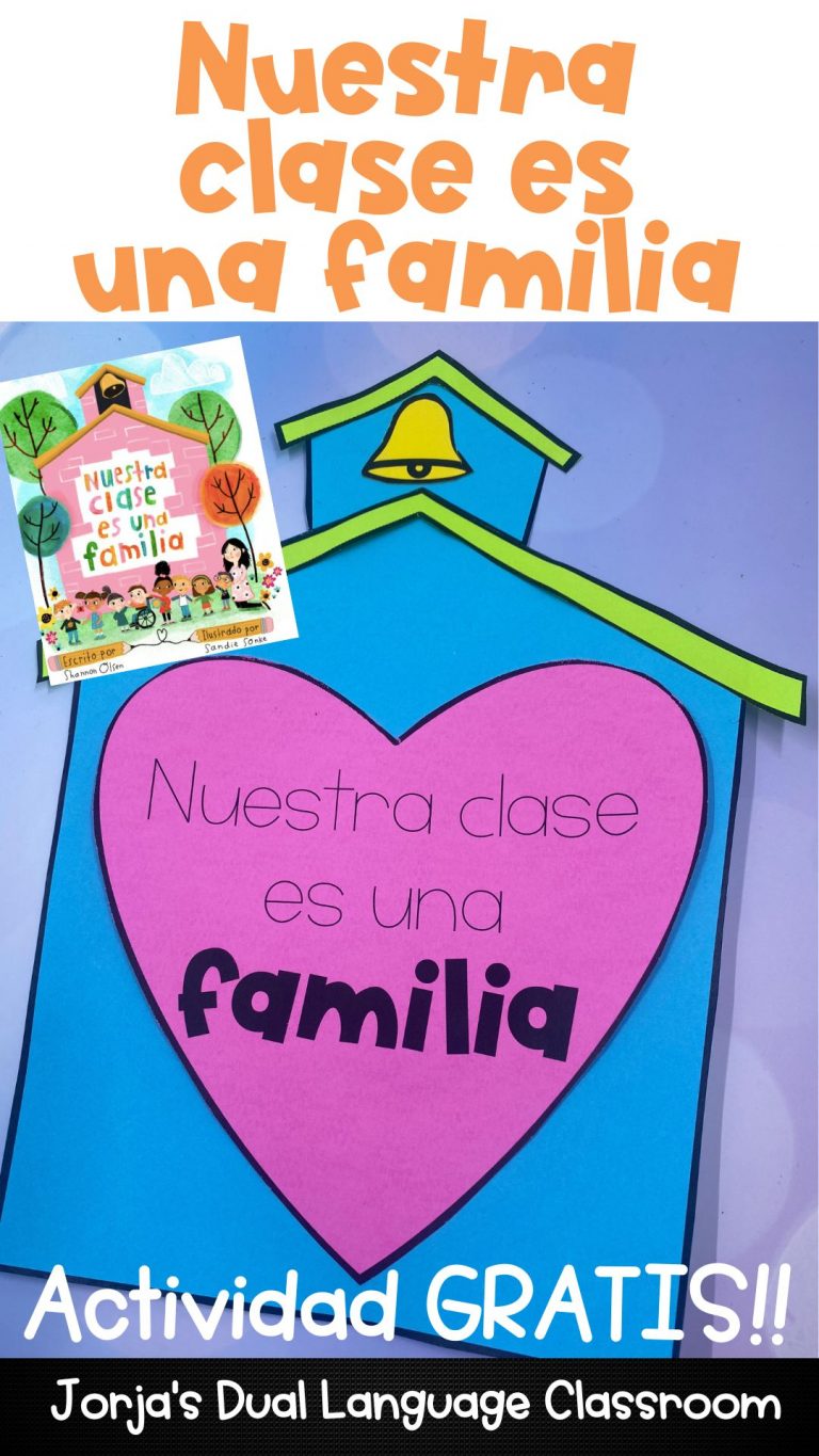 Nuestra clase es una familia - Jorja's Dual Language Classroom
