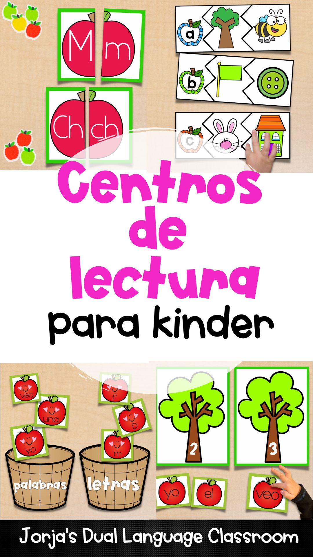 Centros de lectura kinder septiembre - Jorja's Dual Language Classroom