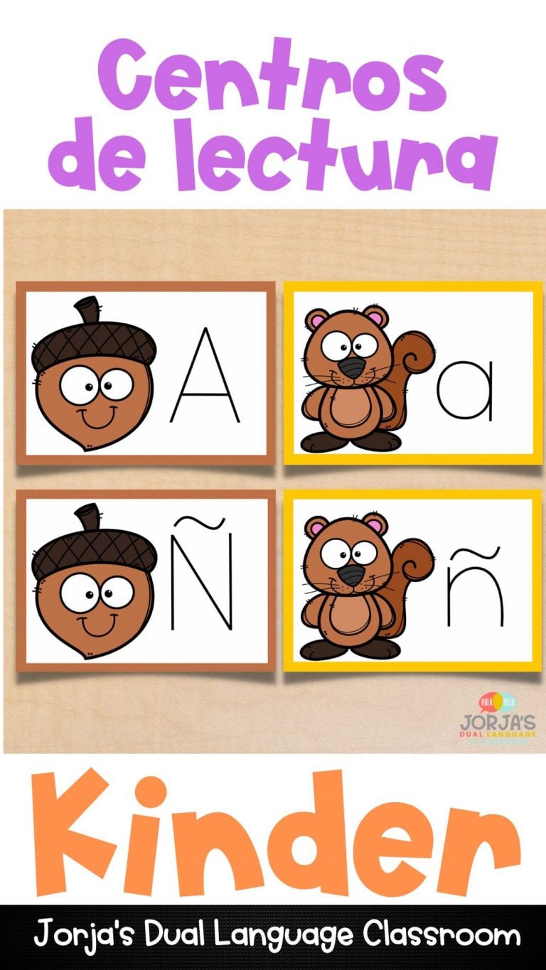 Centros de lectura kinder noviembre - Jorja's Dual Language Classroom