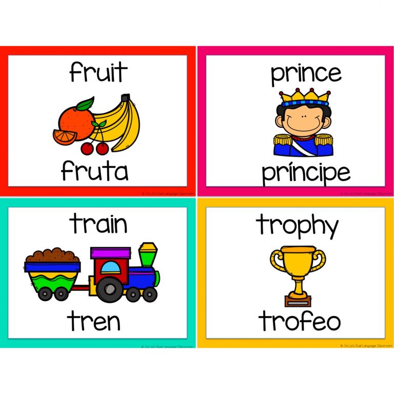 Spanish Cognates Cognados - Jorja's Dual Language Classroom