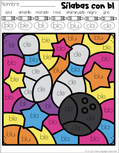 Sílabas trabadas actividades - Jorja's Dual Language Classroom