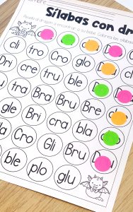 Sílabas trabadas actividades - Jorja's Dual Language Classroom