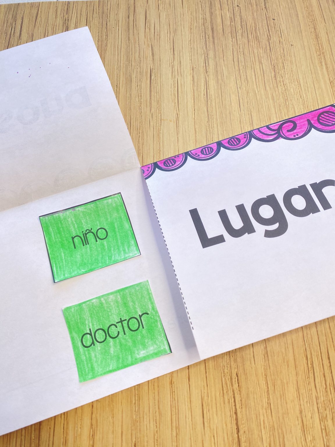 Actividades de sustantivos para niños - Jorja's Dual Language Classroom