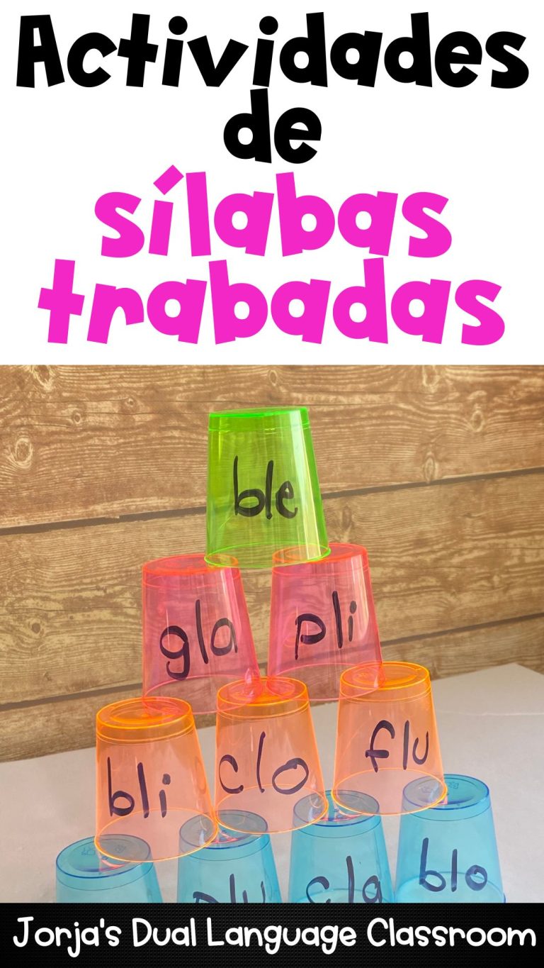 Sílabas trabadas actividades - Jorja's Dual Language Classroom