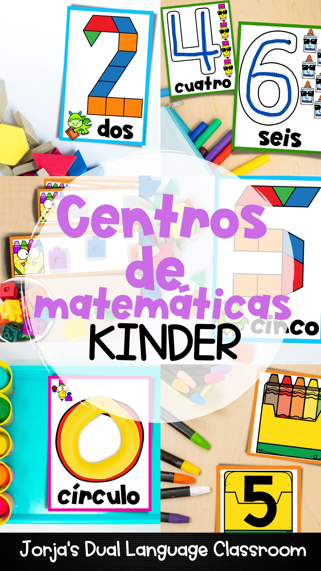 Centros matemáticas kinder agosto - Jorja's Dual Language Classroom