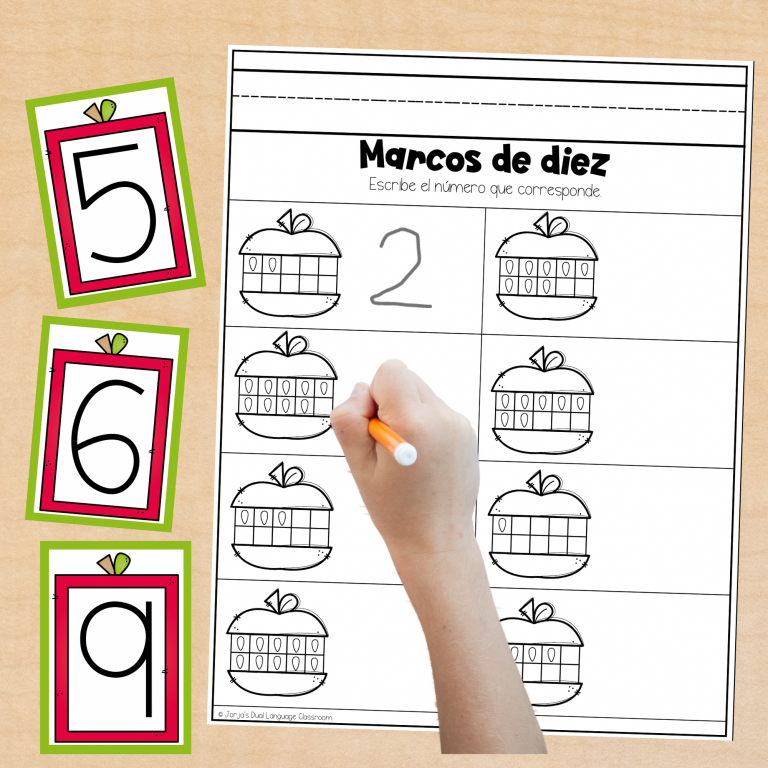 Centros matemáticas kinder septiembre - Jorja's Dual Language Classroom