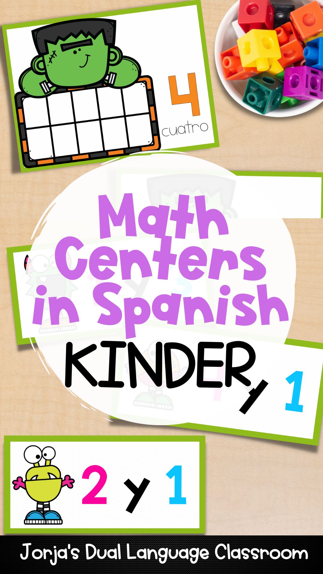 Centros matemáticas kinder octubre - Jorja's Dual Language Classroom