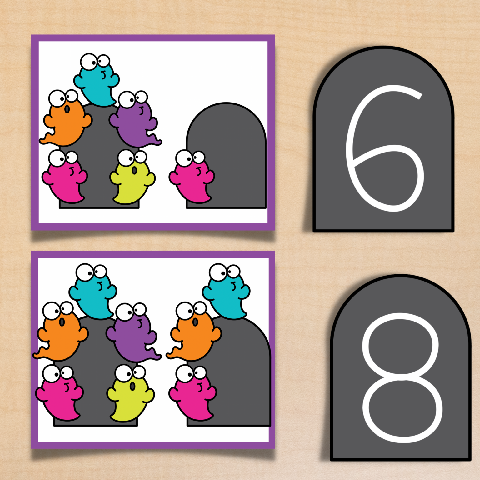 Centros matemáticas kinder octubre - Jorja's Dual Language Classroom