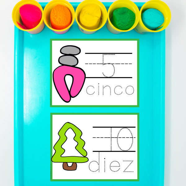 Centros matemáticas kinder diciembre - Jorja's Dual Language Classroom