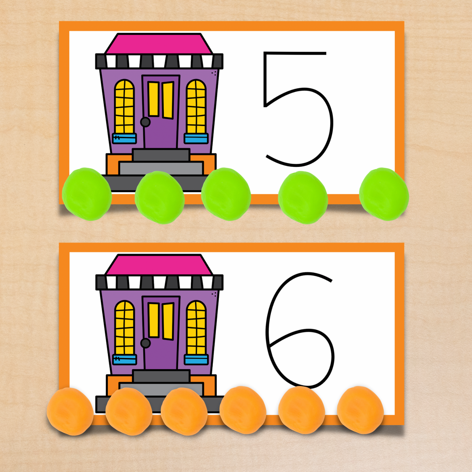 Centros matemáticas kinder octubre - Jorja's Dual Language Classroom