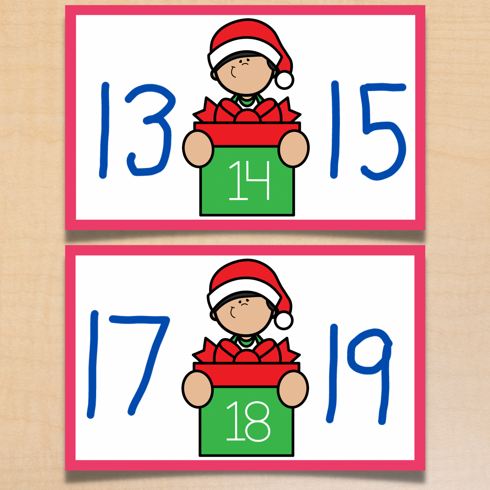 Centros matemáticas kinder diciembre - Jorja's Dual Language Classroom