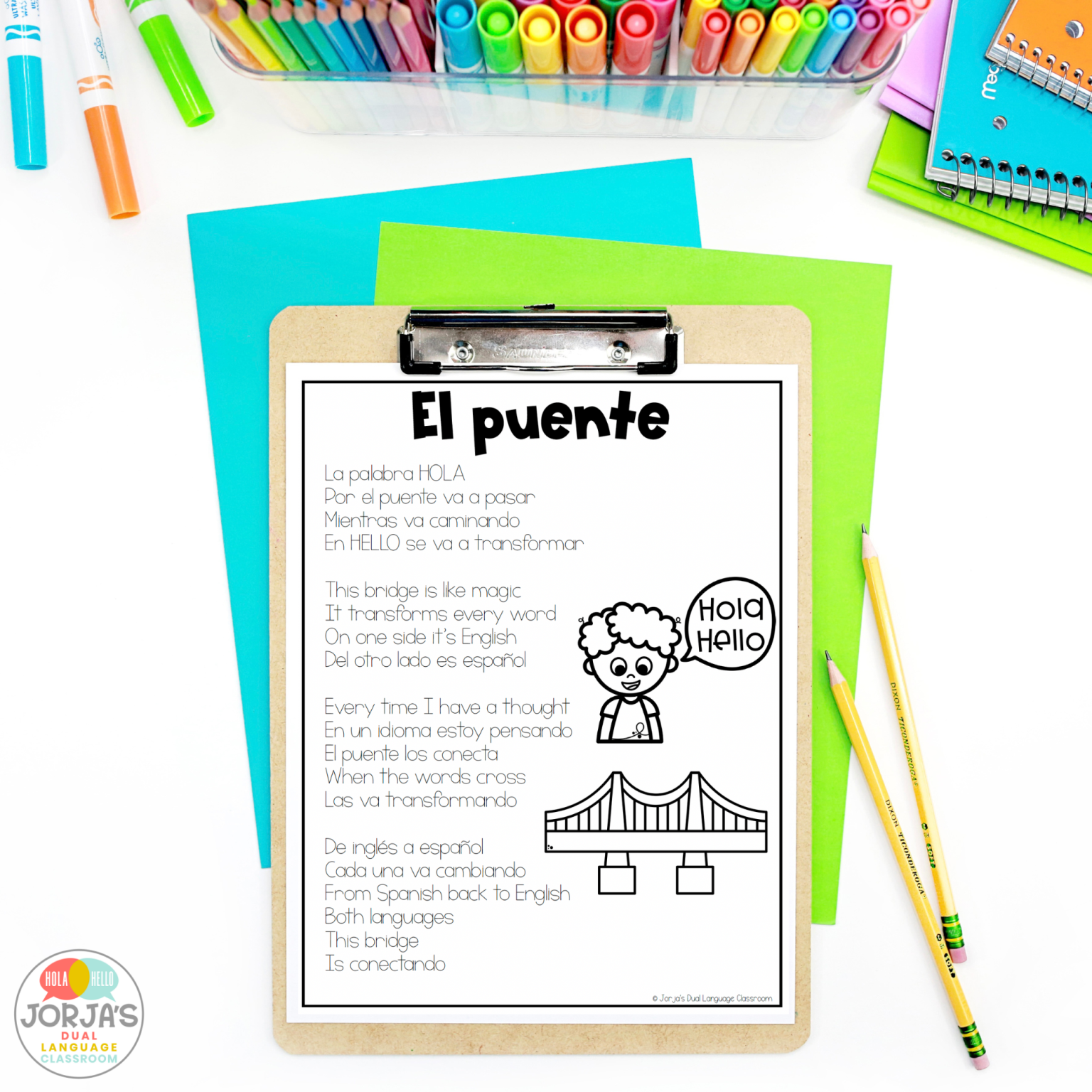 El Puente: Haciendo conexiones entre dos idiomas - Jorja's Dual ...