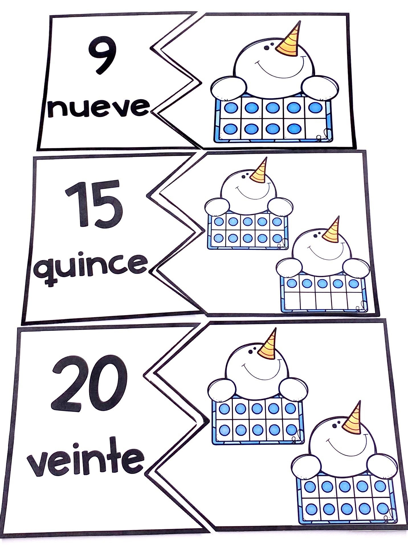 Math Kindergarten Centers in Spanish - Jorja's Dual Language Classroom