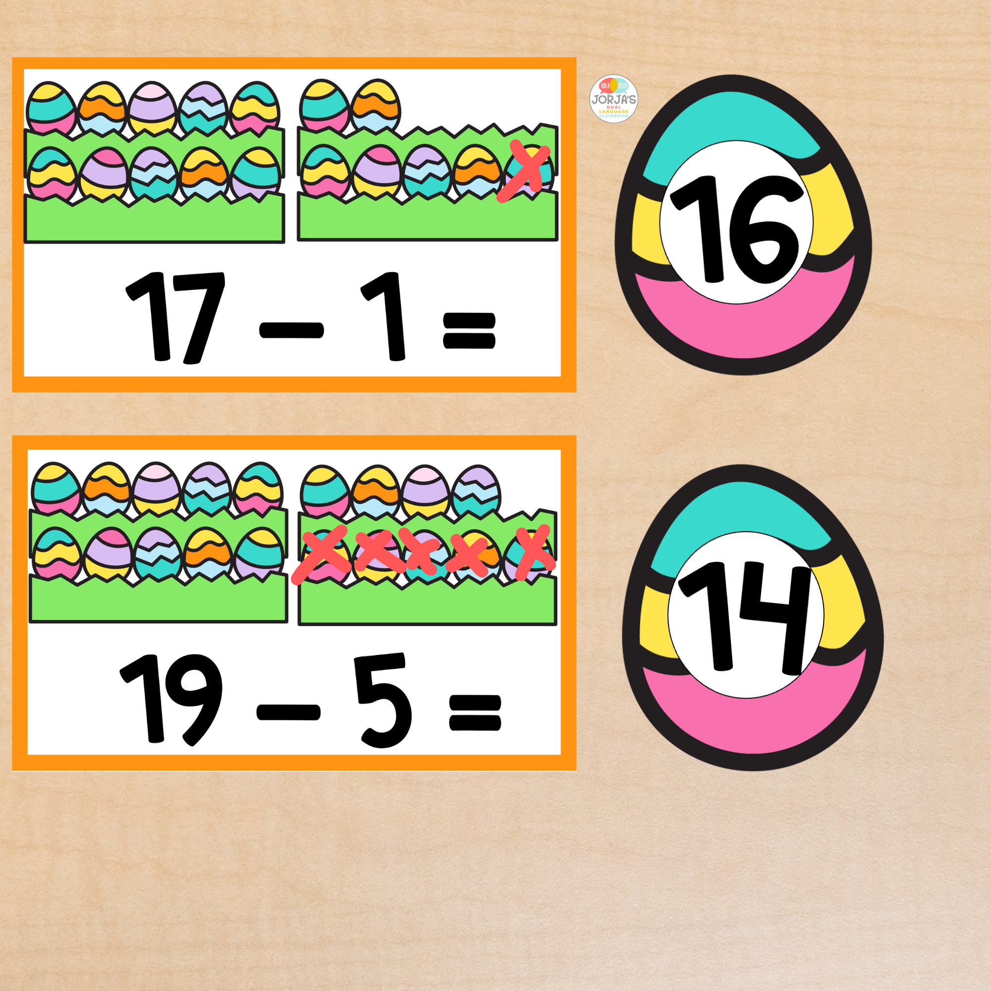Spanish Math Activities Kinder - Jorja's Dual Language Classroom