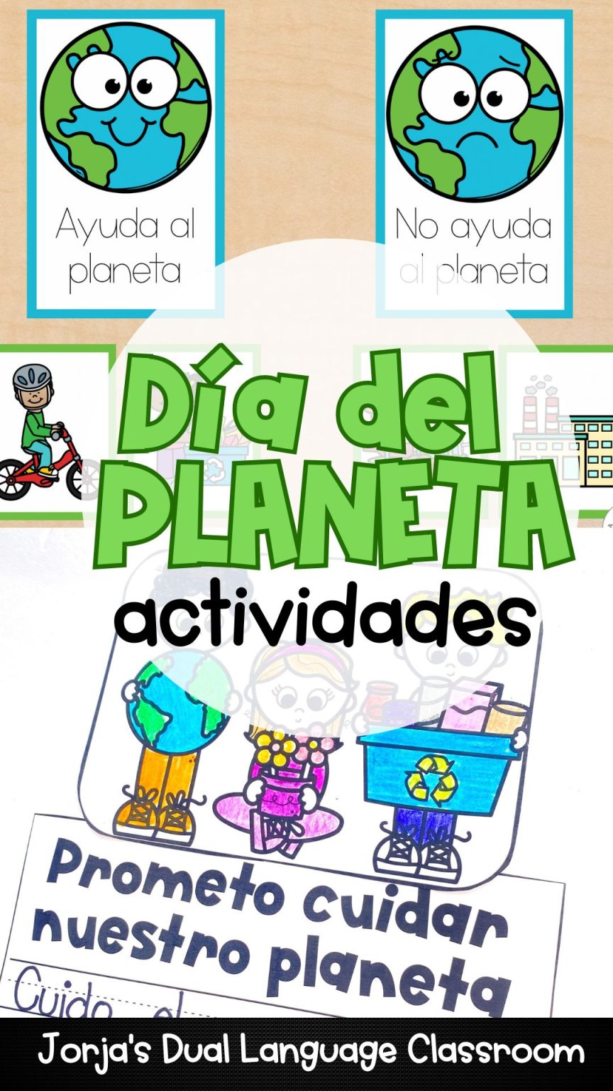 Día de la Tierra actividades para niños - Jorja's Dual Language Classroom