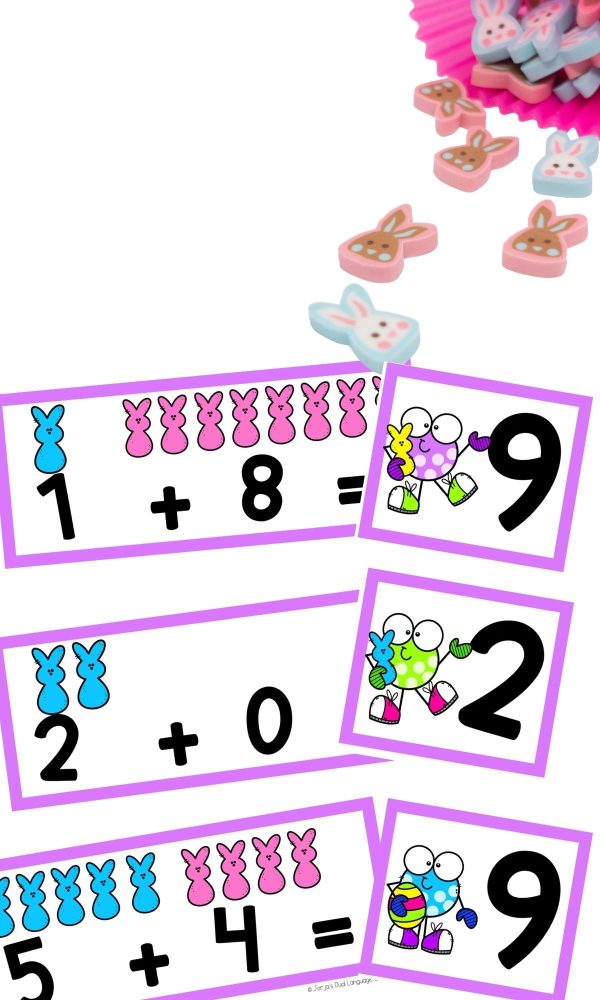 Spanish Math Activities Kinder - Jorja's Dual Language Classroom