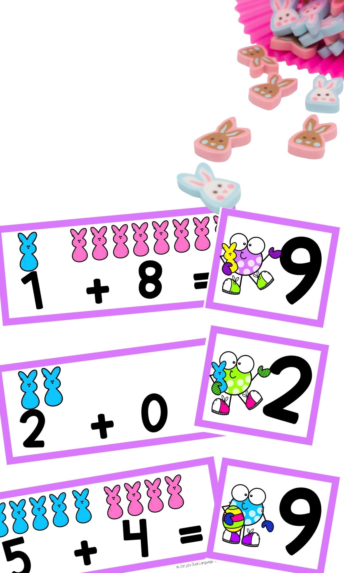 Spanish Math Activities Kinder - Jorja's Dual Language Classroom