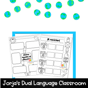 Día de la Tierra actividades para niños - Jorja's Dual Language Classroom