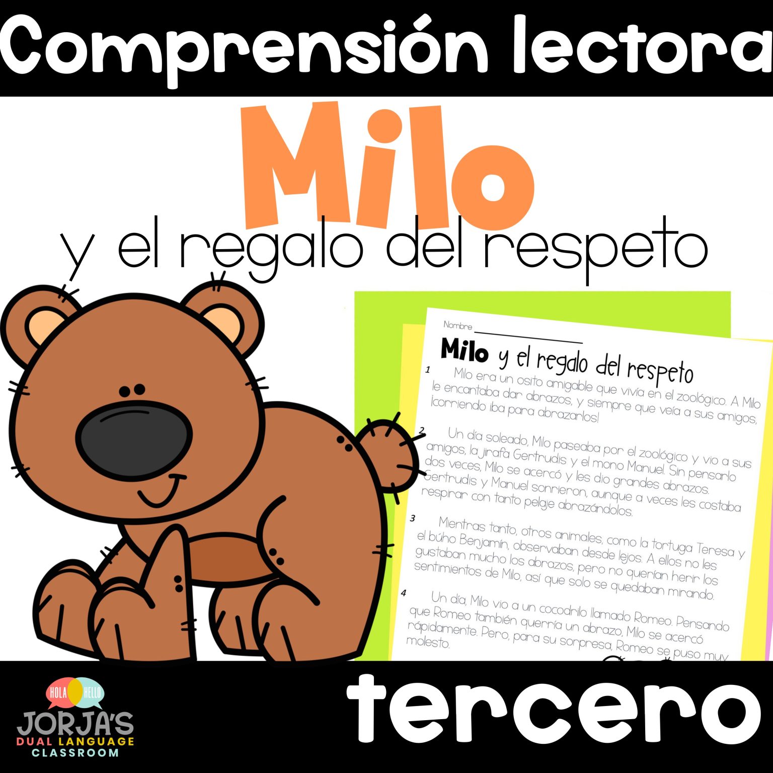 Milo y el regalo del respeto Comparar y contrastar Reading ...