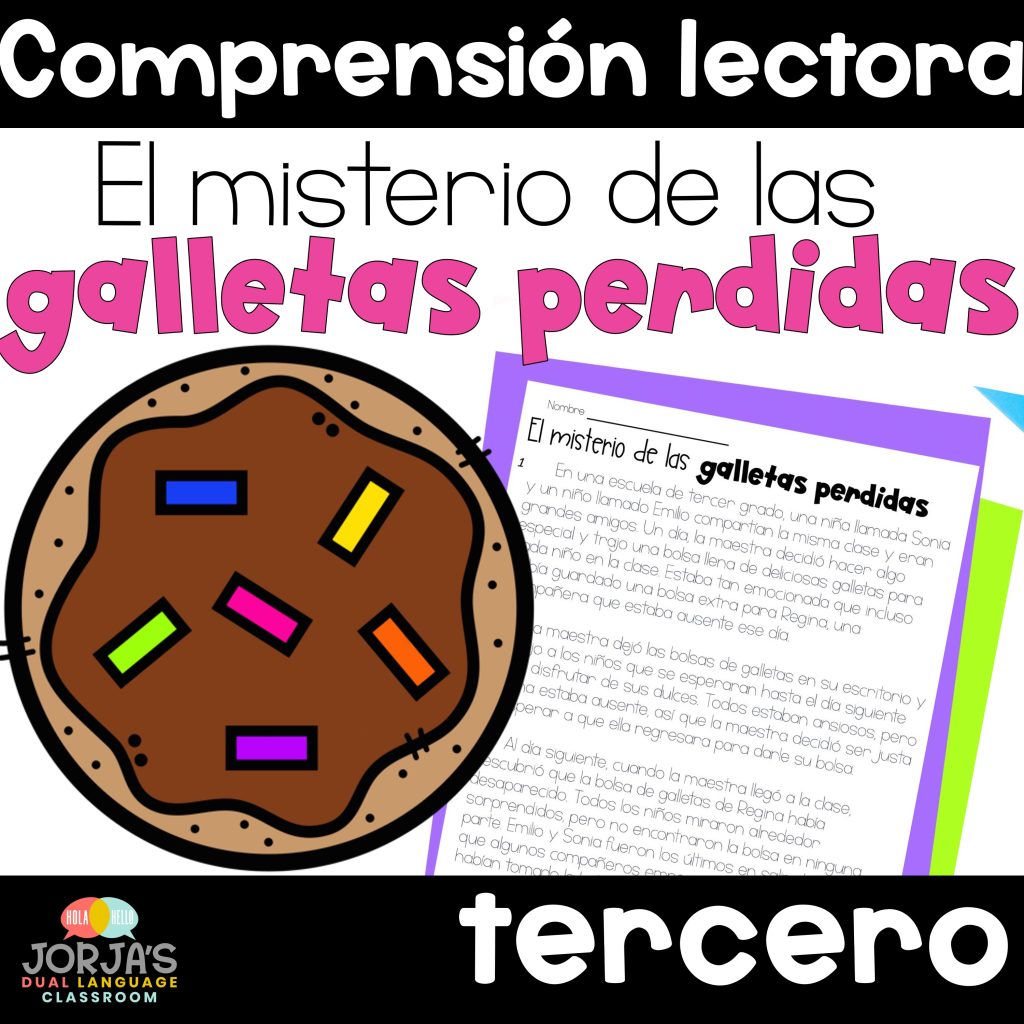 El misterio de las galletas perdidas Lectura de comprensión tercer ...