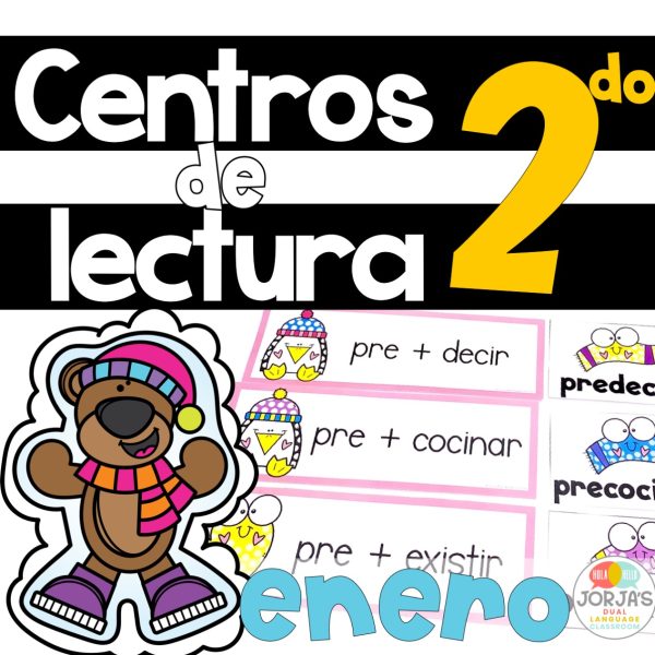 Actividades segundo grado lectura enero - Literacy Centers in Spanish ...