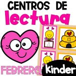 Kinder Literacy Centers Spanish March Centros de Lectura para Kinder ...