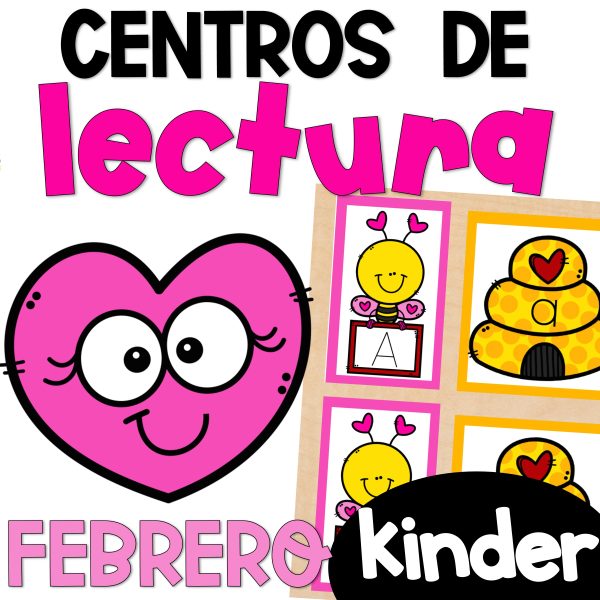 Kinder Literacy Centers Spanish Centros de Lectura para Kinder ...