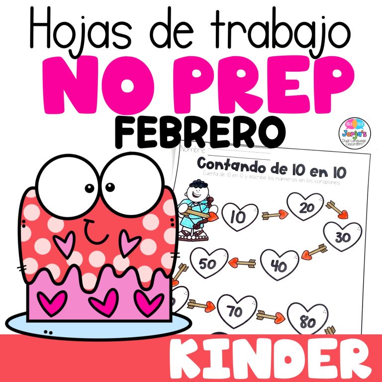 Hojas de trabajo Kinder NO PREP - Lectura, escritura y matemáticas ...