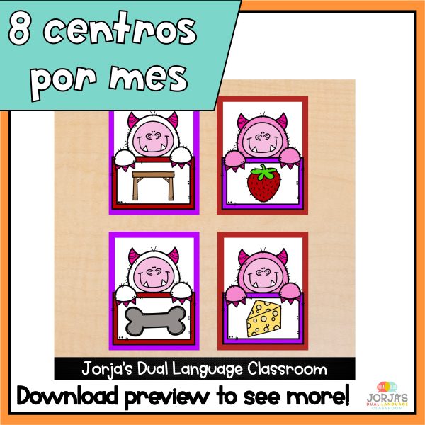 Centros de lectura kinder febrero - Kinder Literacy Centers in Spanish ...