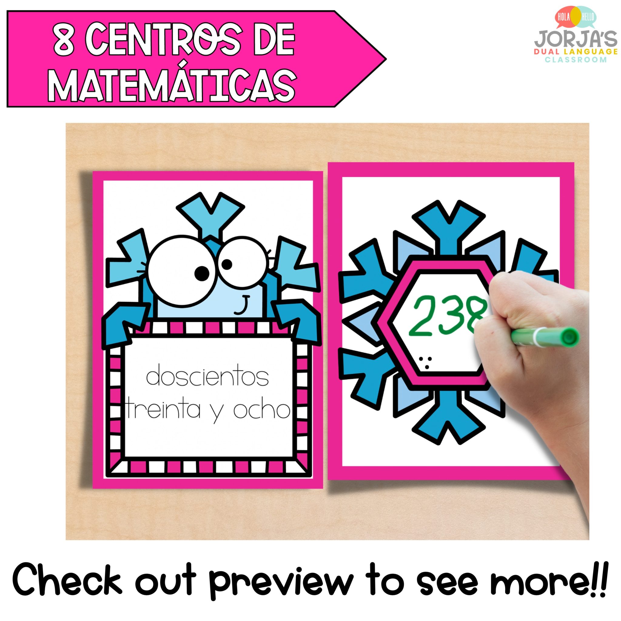 Centros de segundo grado matemáticas enero - Math Centers for 2nd grade ...