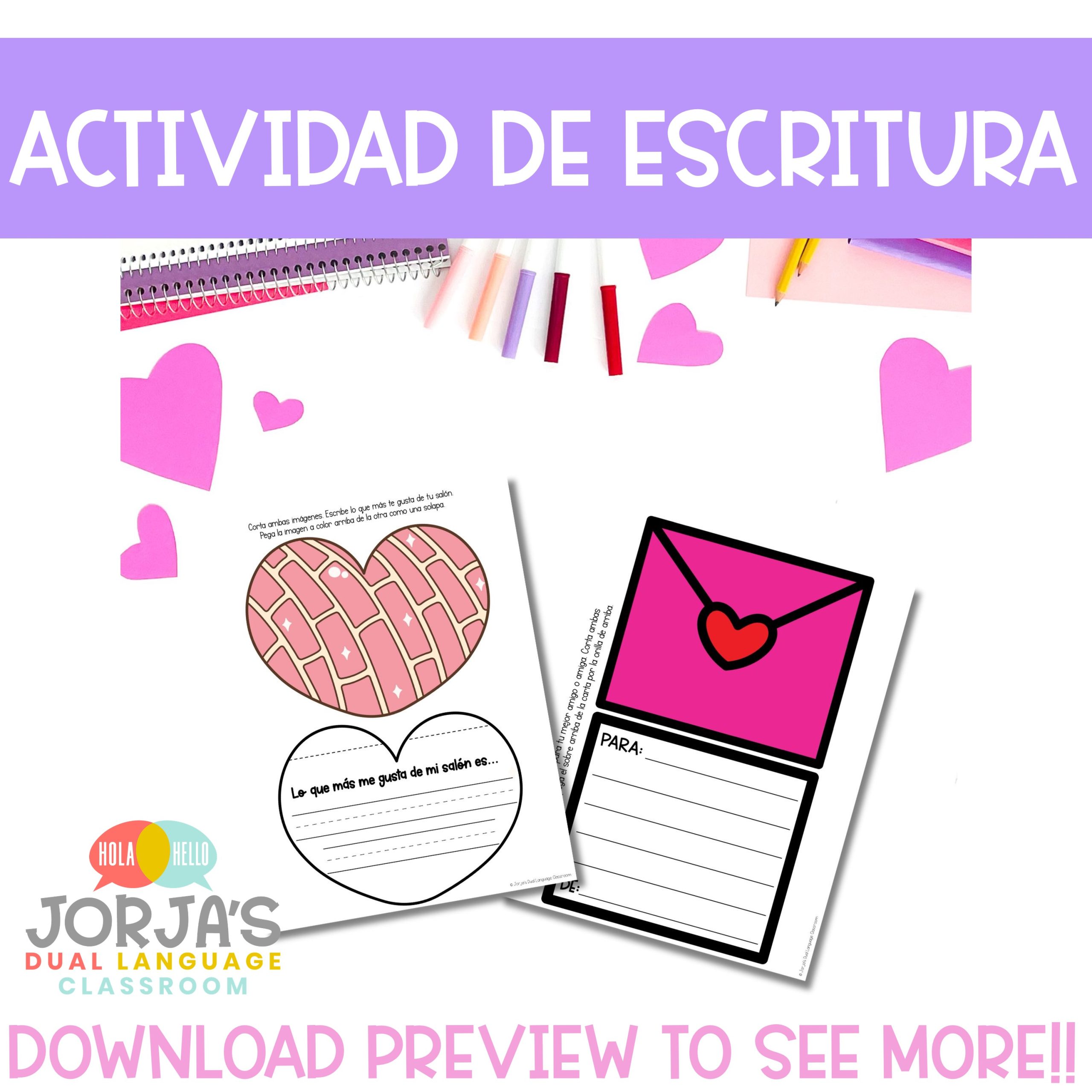 Bulletin Board in Spanish Valentines Day - Bulletin board decoración en ...