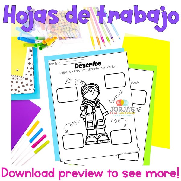 Ayudantes de la comunidad Social Studies in Spanish Community Helpers ...