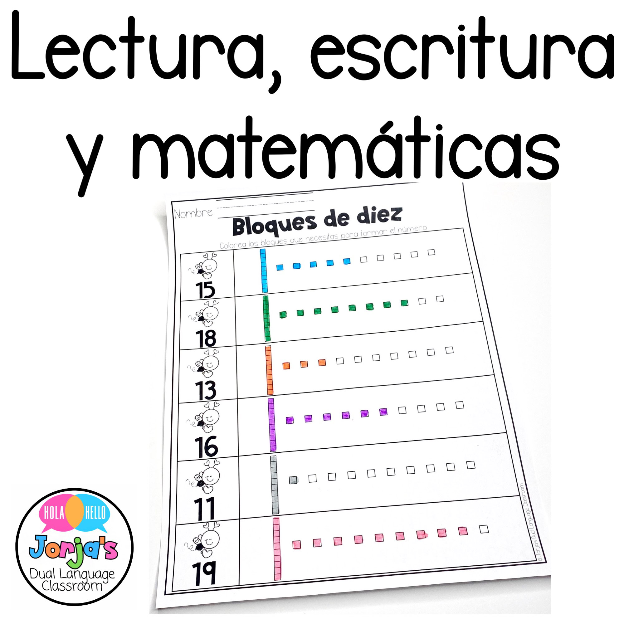 Hojas de trabajo Kinder NO PREP - Lectura, escritura y matemáticas ...