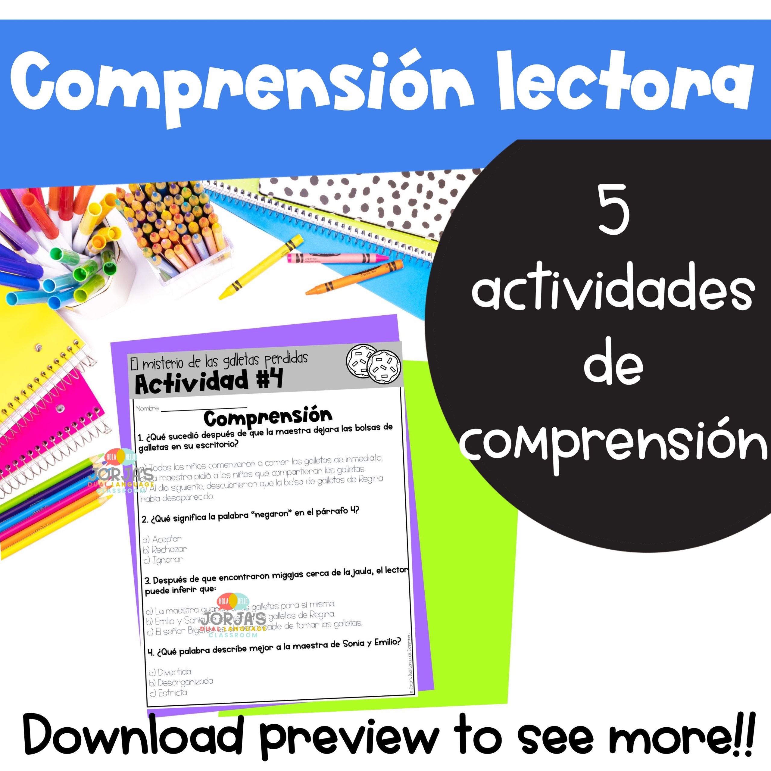 El misterio de las galletas perdidas Lectura de comprensión tercer ...