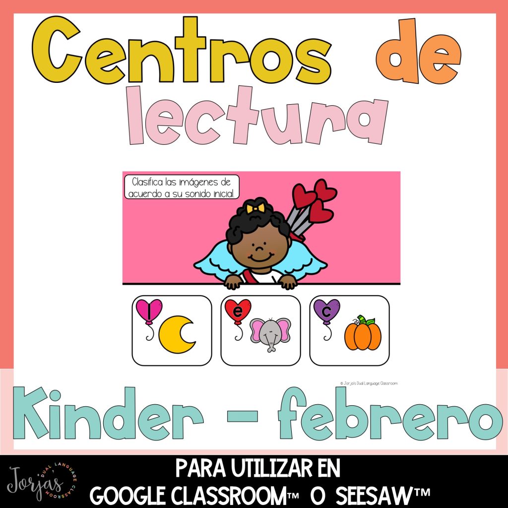 Centros digitales lectura febrero para Seesaw™ y Google Slides™ - Jorja ...