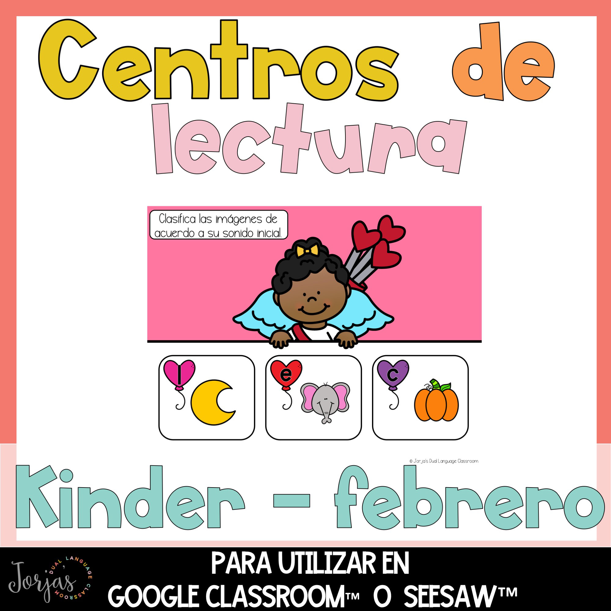 Centros digitales lectura febrero para Seesaw™ y Google Slides™ - Jorja ...