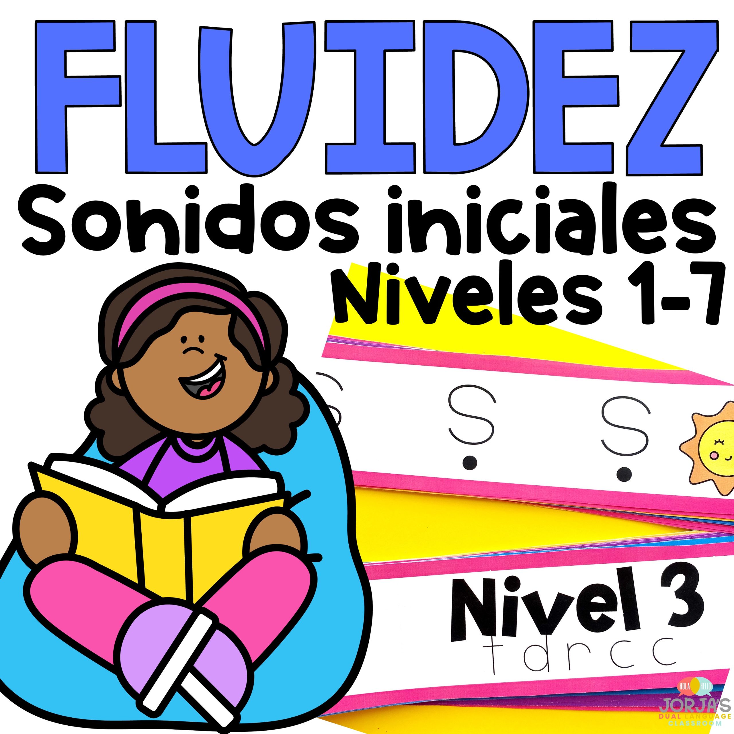 Sonidos iniciales Fluidez Fluency in Spanish - Jorja's Dual Language ...