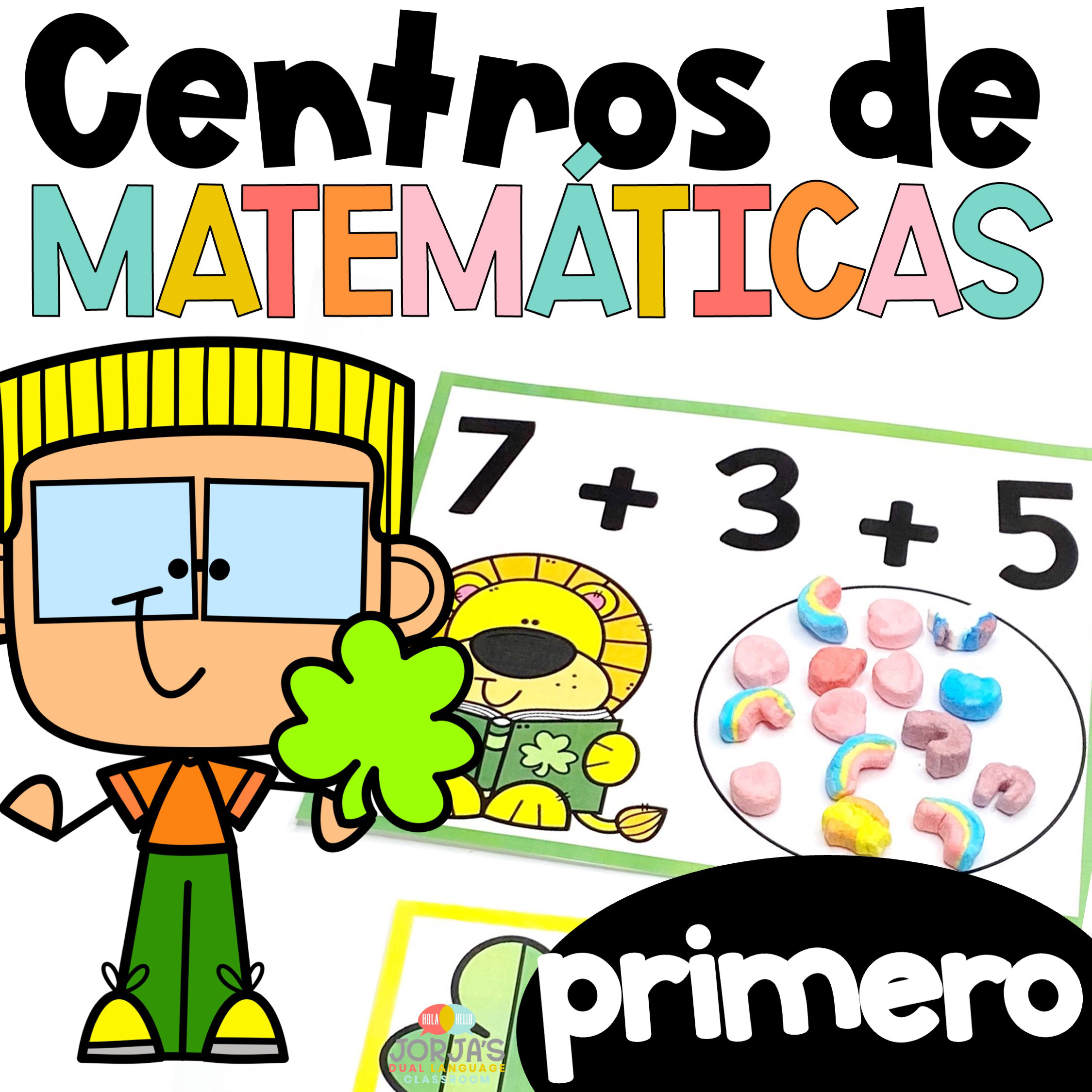 Centros de matemáticas para primer grado marzo First grade Math centers ...