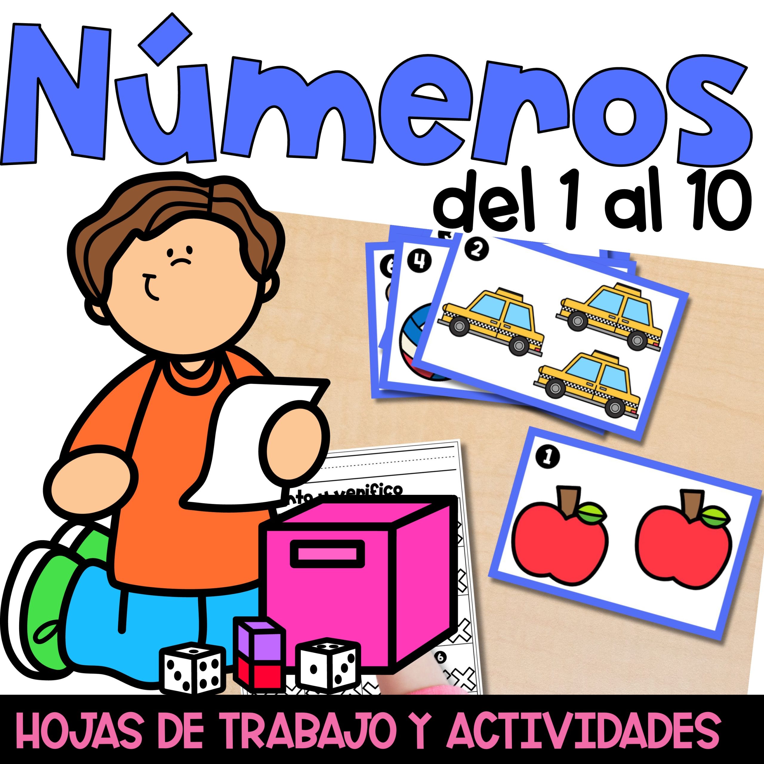 Hojas De Trabajo De Los Números 1 Al 10 50+ Números De Pedido 0 10