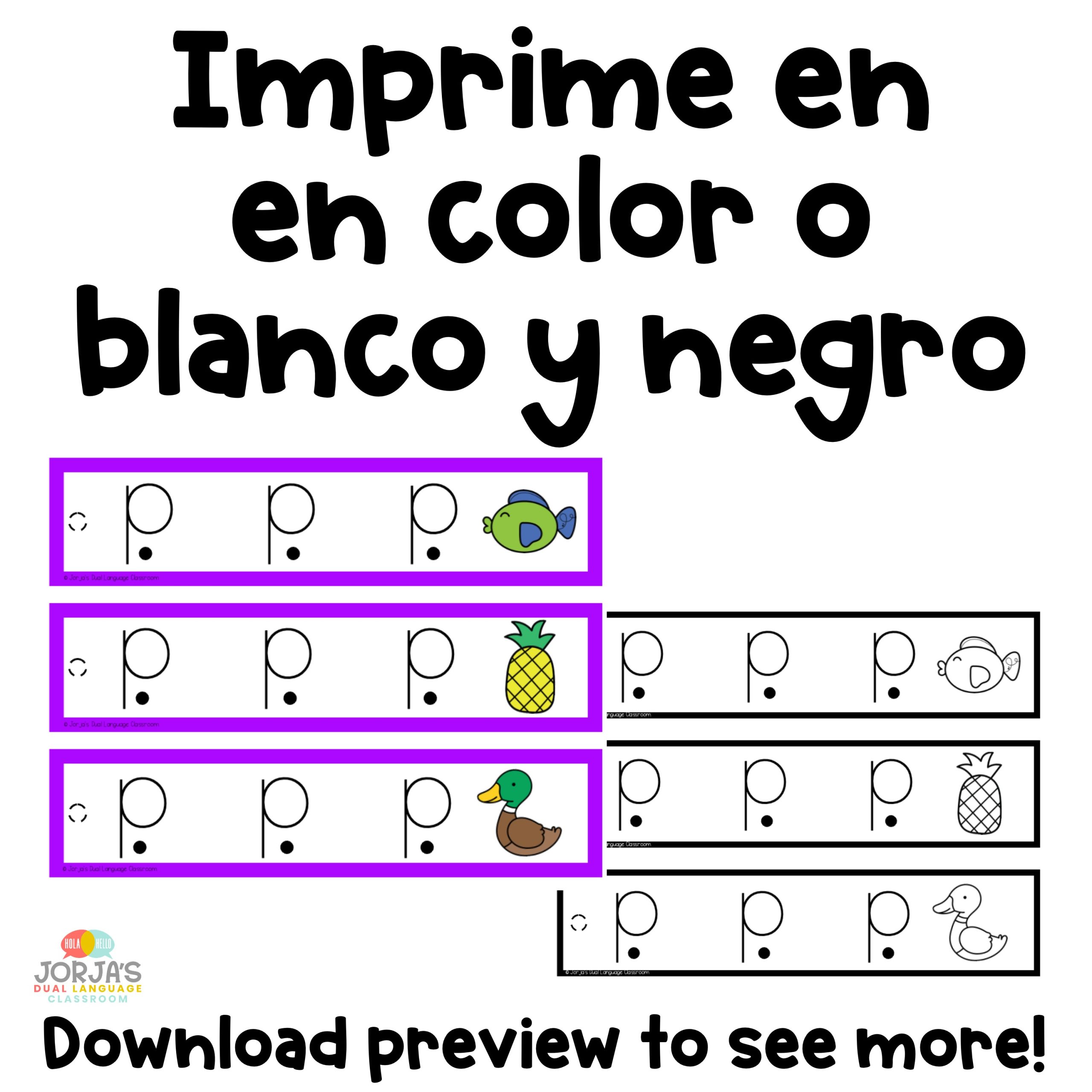 Sonidos iniciales Fluidez Fluency in Spanish - Jorja's Dual Language ...