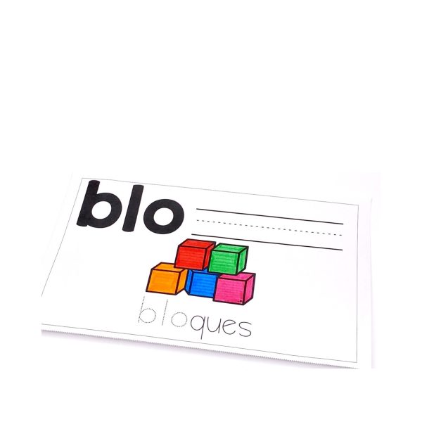 Sílabas trabadas BL Hojas de trabajo, juegos, actividades y mini ...