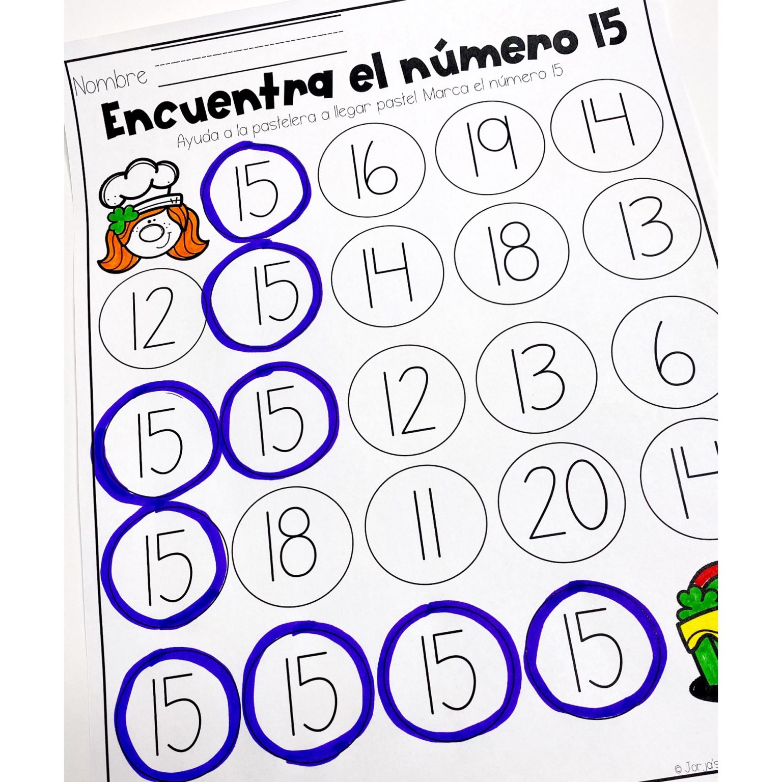 Hojas de trabajo Kinder Lectura, escritura y matemáticas marzo San ...