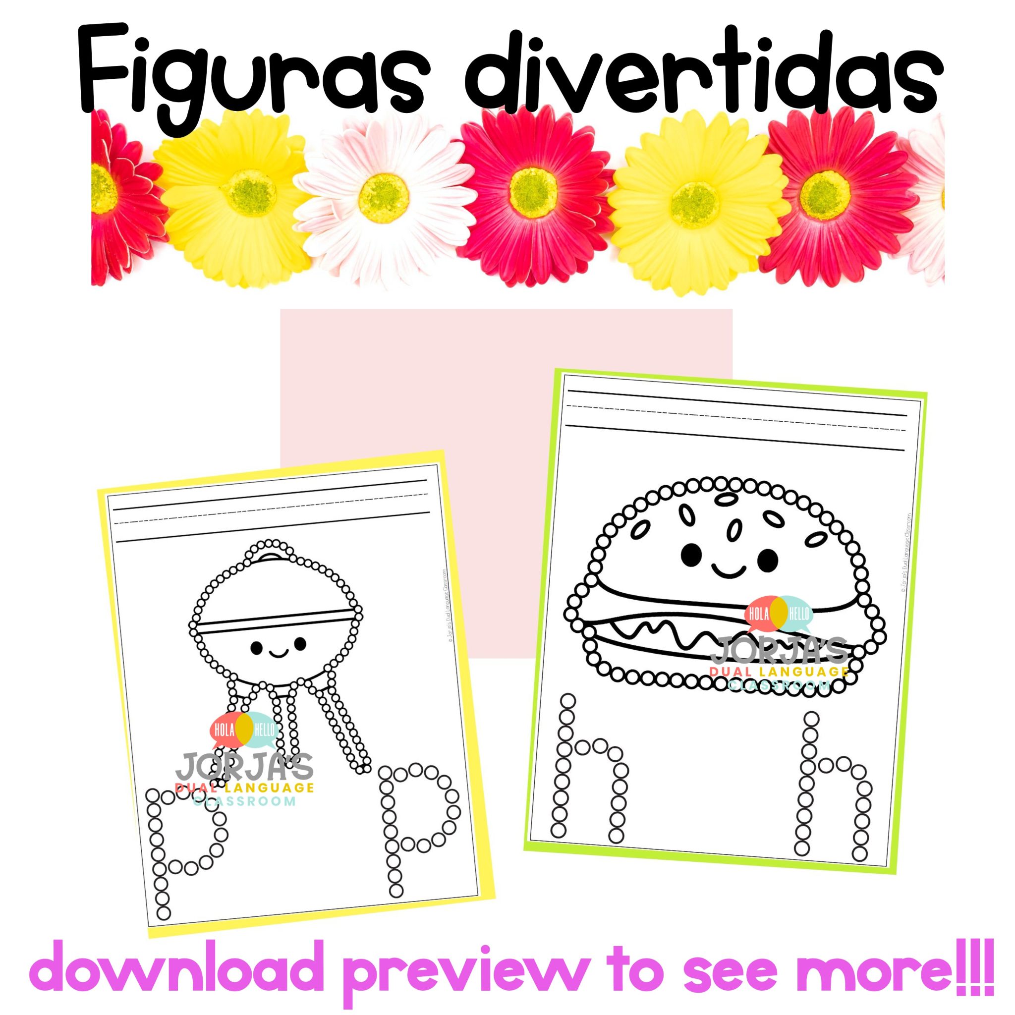 Motricidad fina Puntitos Día de los presidentes - Swab Ejercicios ...