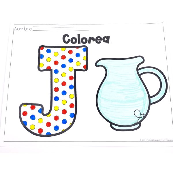 Letra j Sílabas con ja je ji jo ju Hojas de trabajo y actividades J in ...