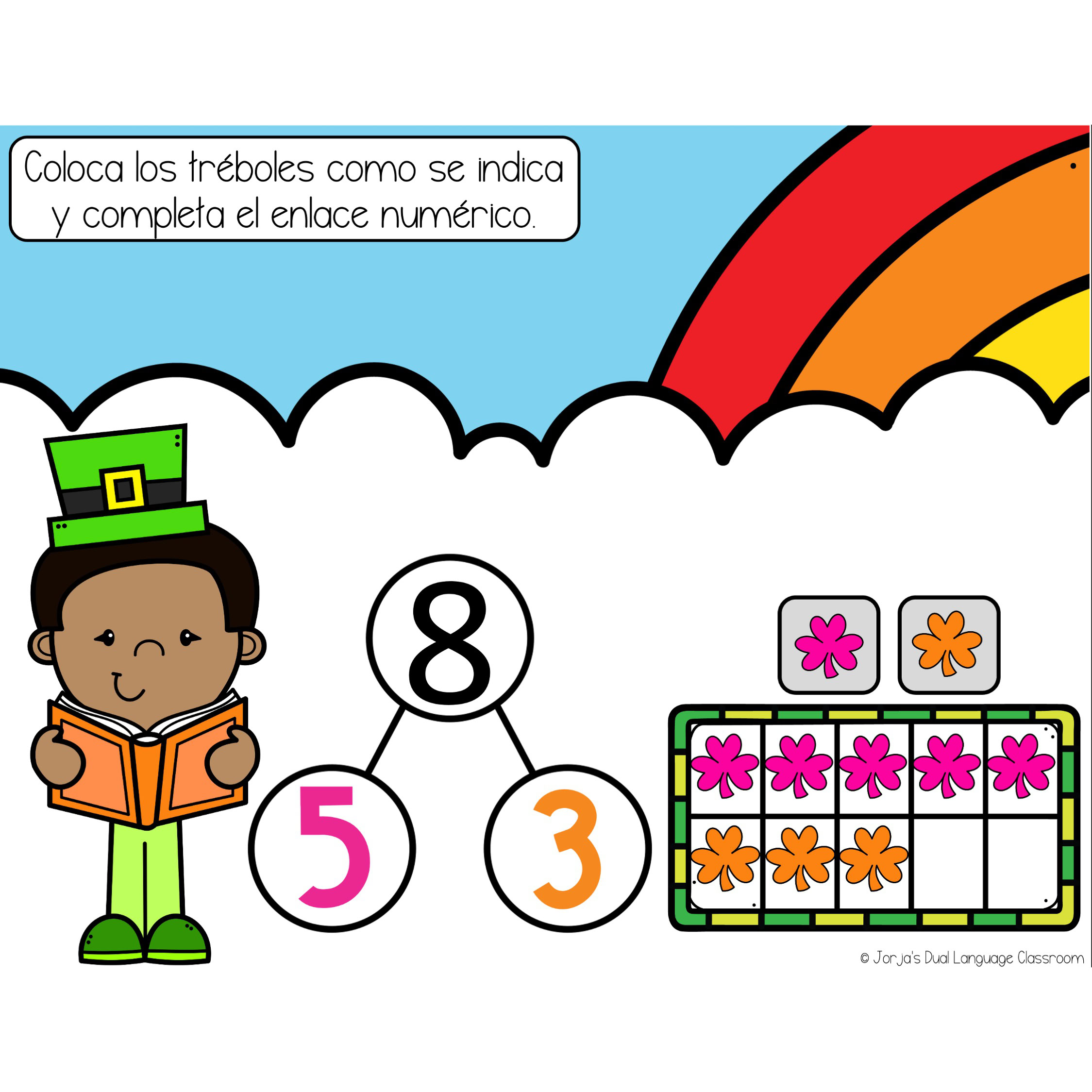 Centros digital matemáticas kinder marzo - Jorja's Dual Language Classroom