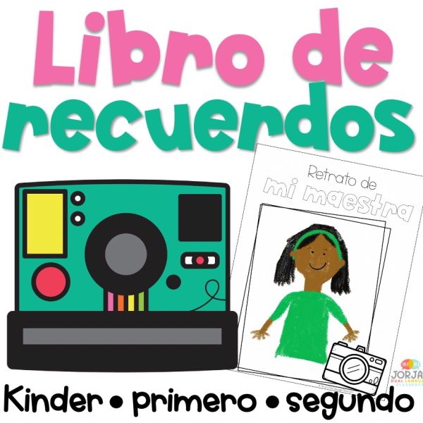 Libro de recuerdos End of year memory book in Spanish - Jorja's Dual ...